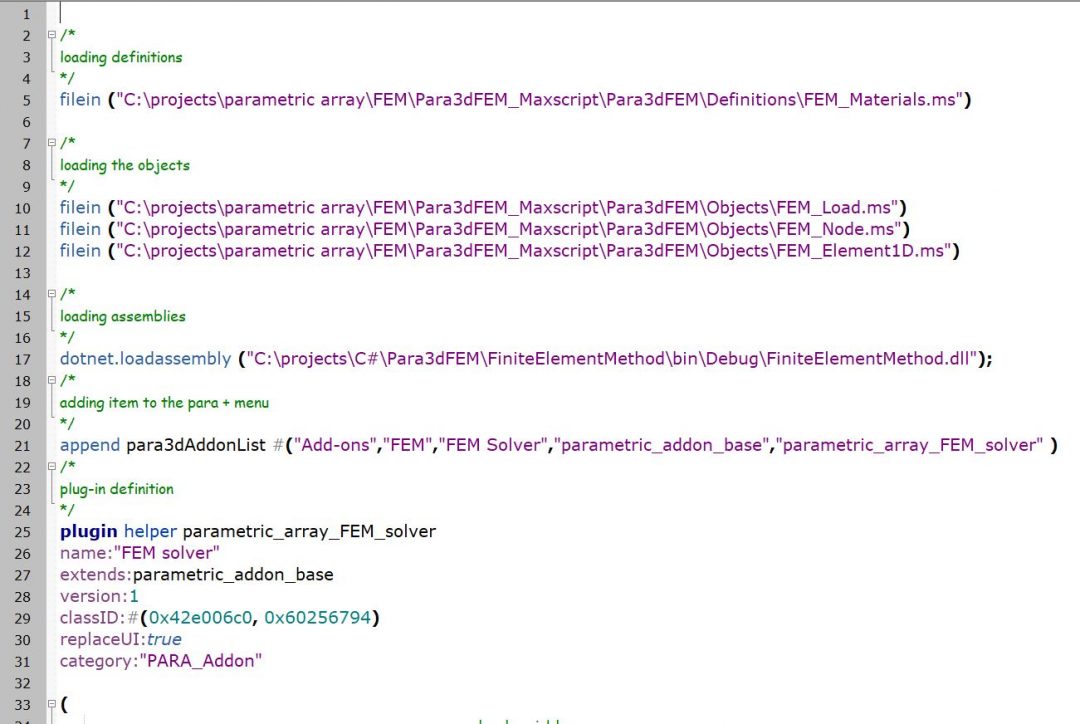 Para 3d FEM - Parametric Zoo