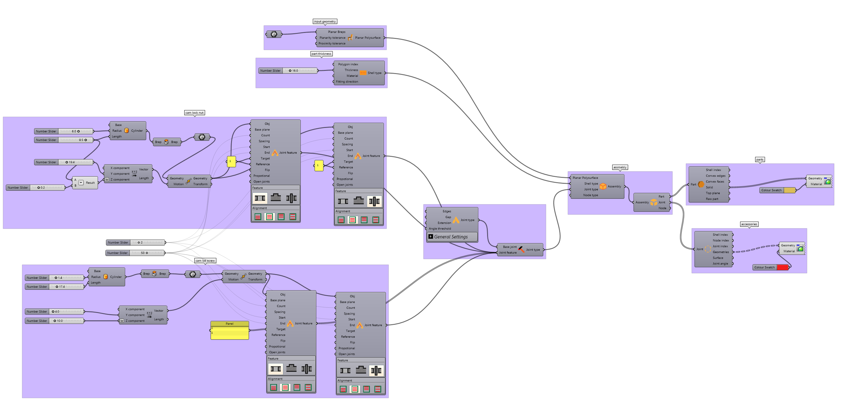 Add feature to your joint in Biber 1.4.0.3 - Parametric Zoo